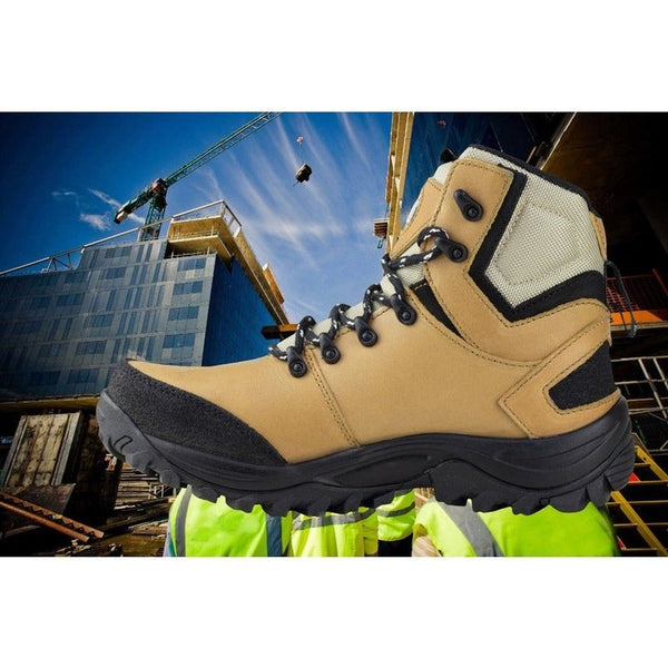 Botas Industrial Bobcat Dieléctricas Miel Para Hombre B1301~